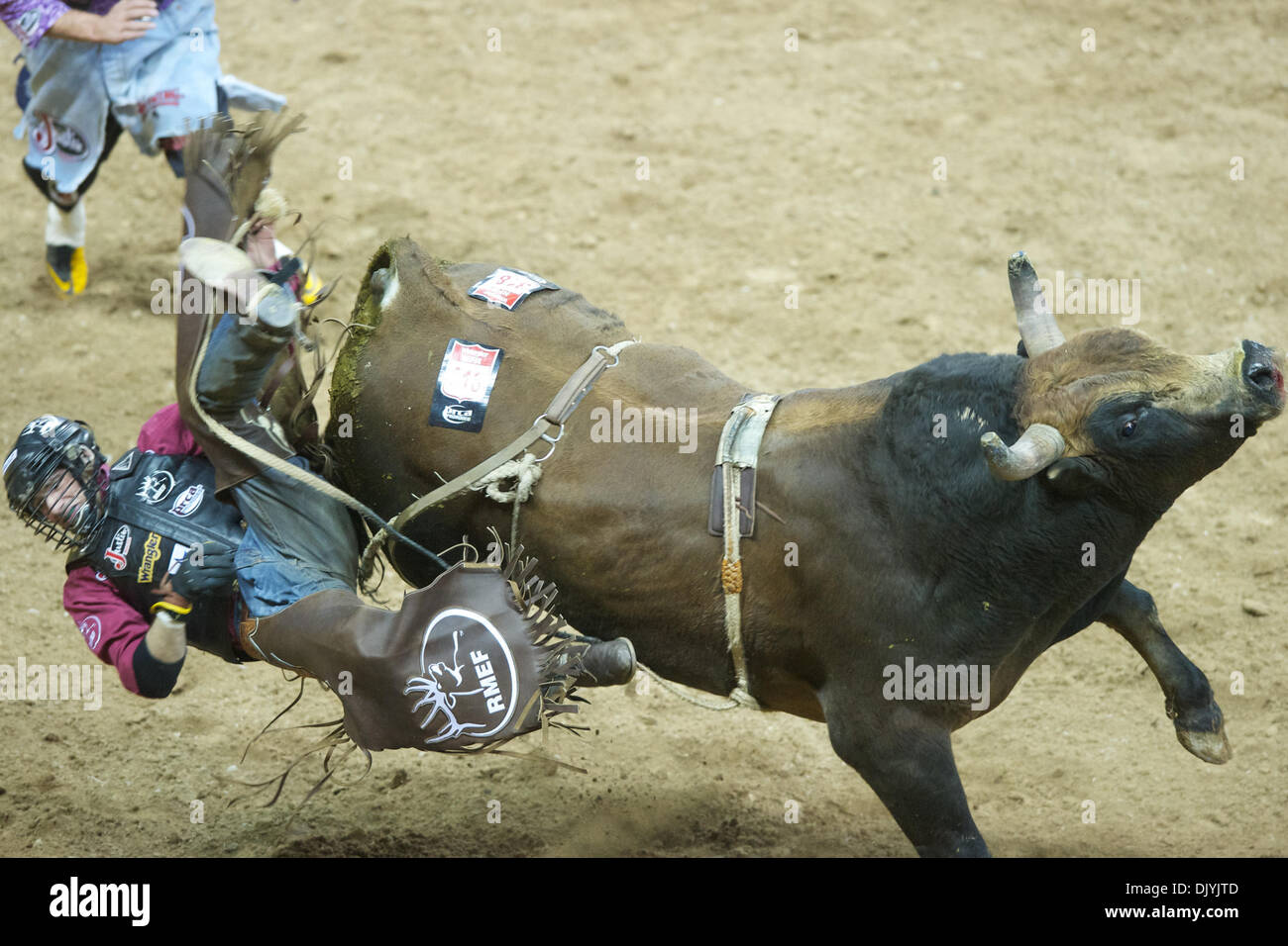 Dec. 4, 2010 - Las Vegas, Nevada, United States of America - Bull rider ...