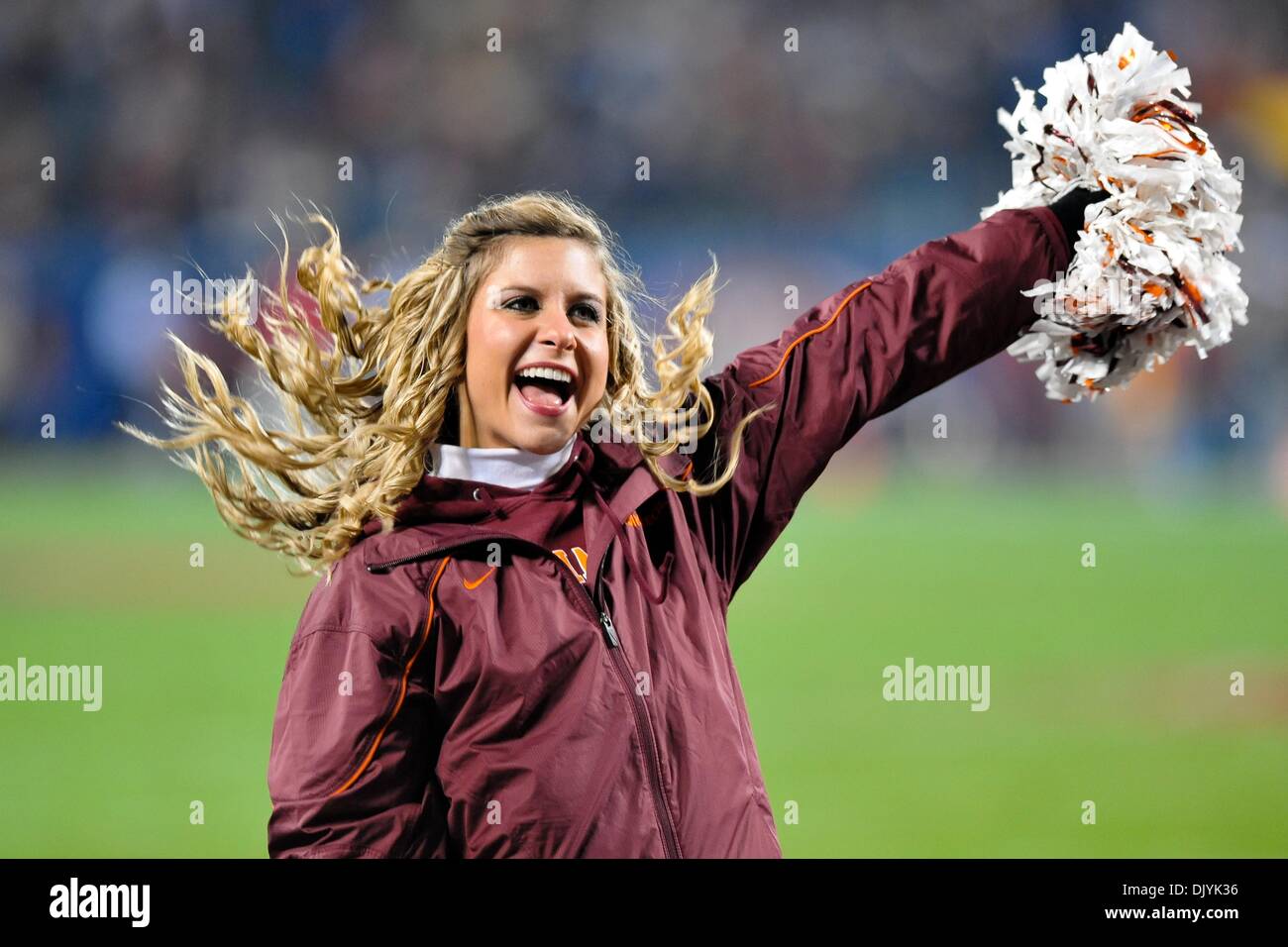 Virginia tech hokies cheerleader hi-res stock photography and images ...
