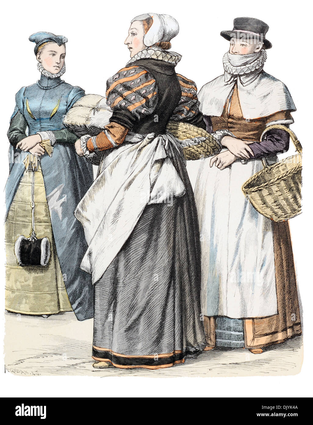 1500s Clothing Worn In