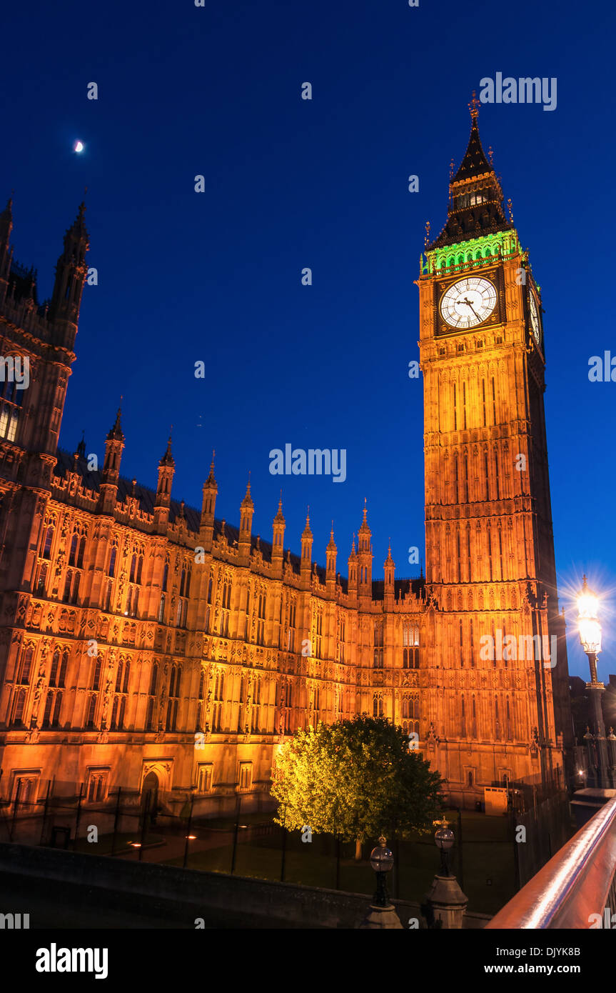 Famous Clock Tower In London