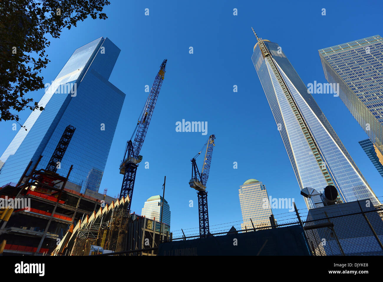1 wtc construction hi-res stock photography and images - Alamy