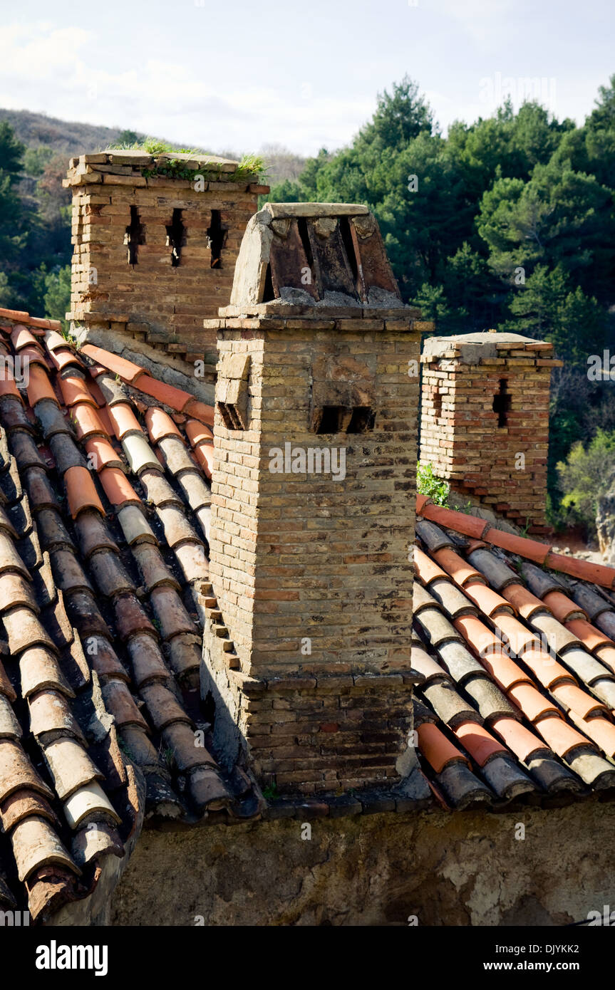 Old chimneys hi-res stock photography and images - Alamy