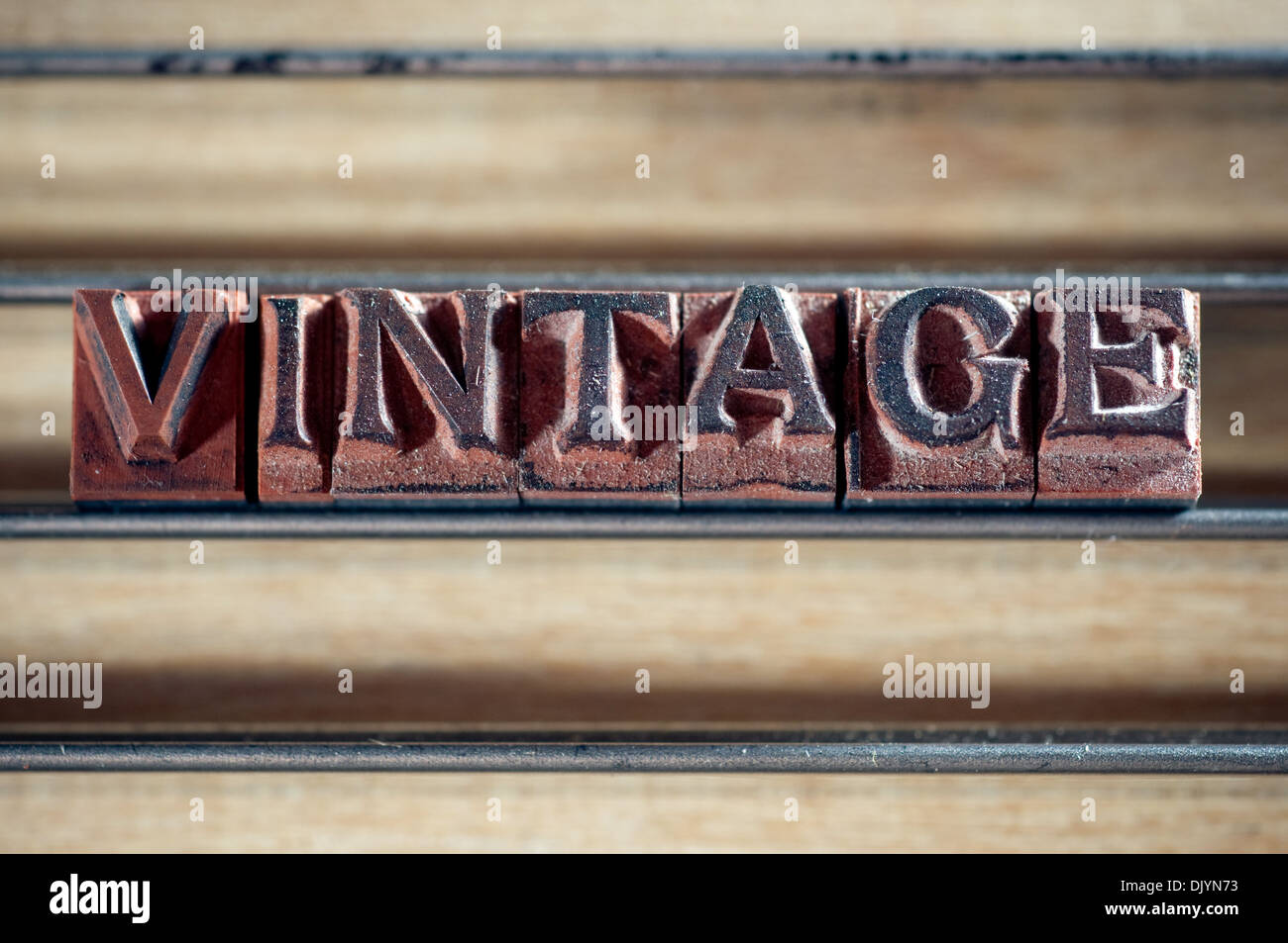 Word vintage hi-res stock photography and images - Alamy