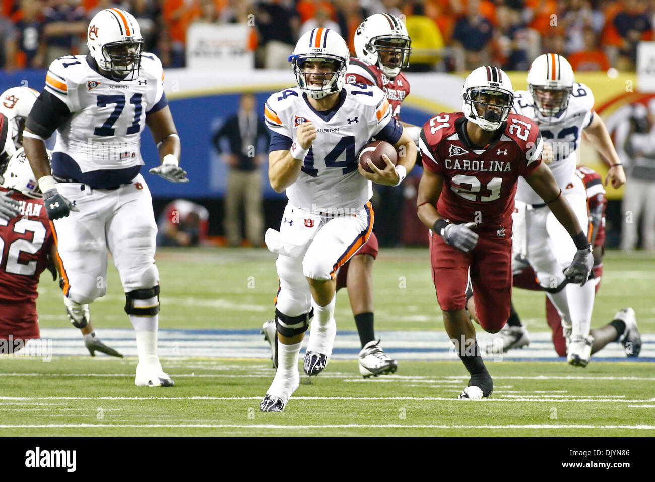 Dec. 4, 2010 - Atlanta, Al, United States of America - Auburn Tigers ...