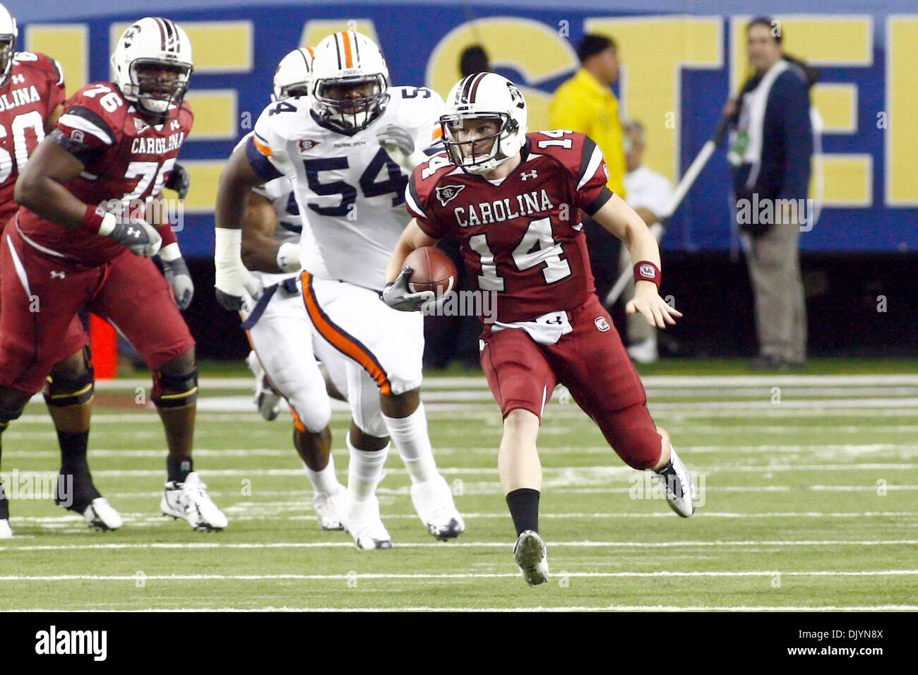 University south carolina quarterback shaw hi-res stock photography and ...