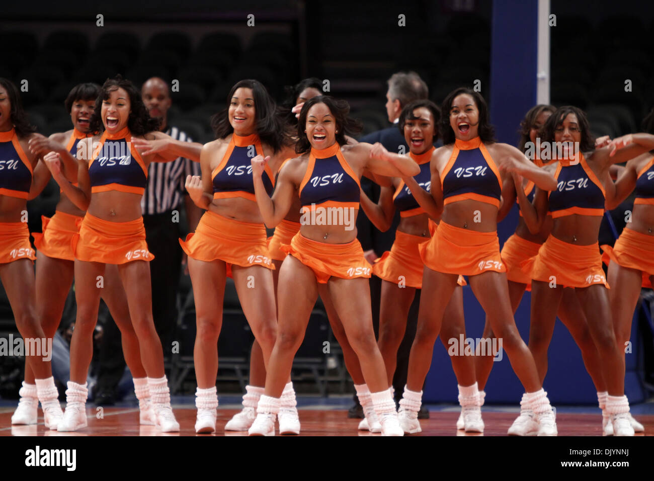 Virginia Union University Cheerleaders