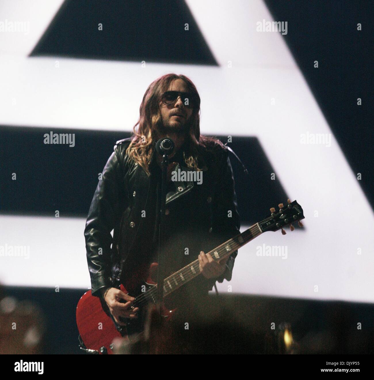 Las Vegas, Nevada, USA. 1st Dec, 2013. Jared Leto and his band 30 ...