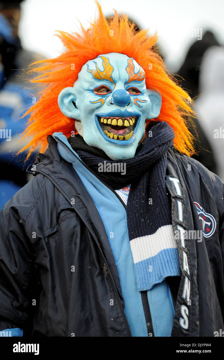 Dec. 5, 2010 - Nashville, Tennessee, U.S. - Titans fan during game ...