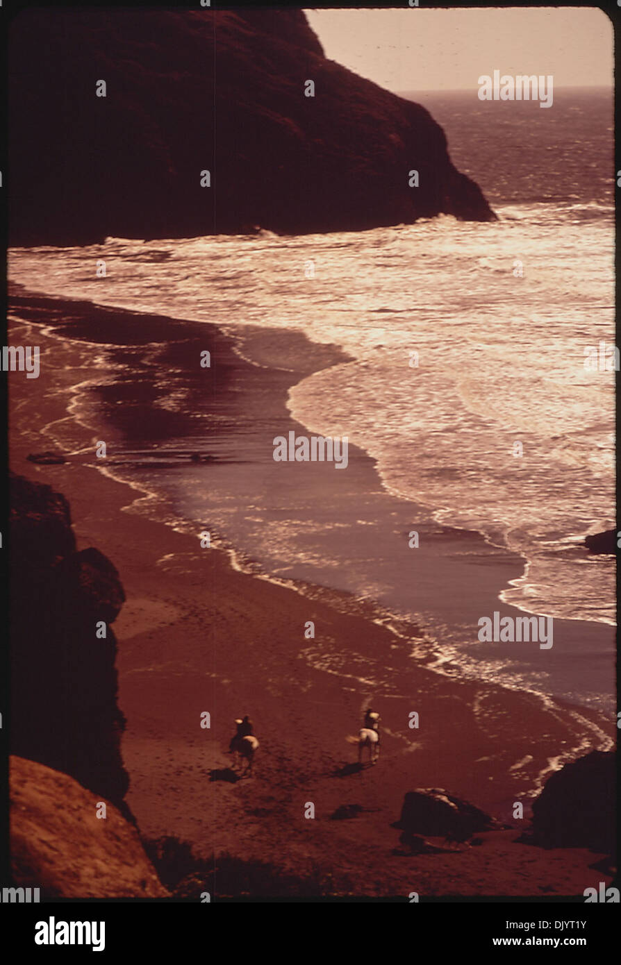 This photograph captures Moonstone Beach in California, known for its ...