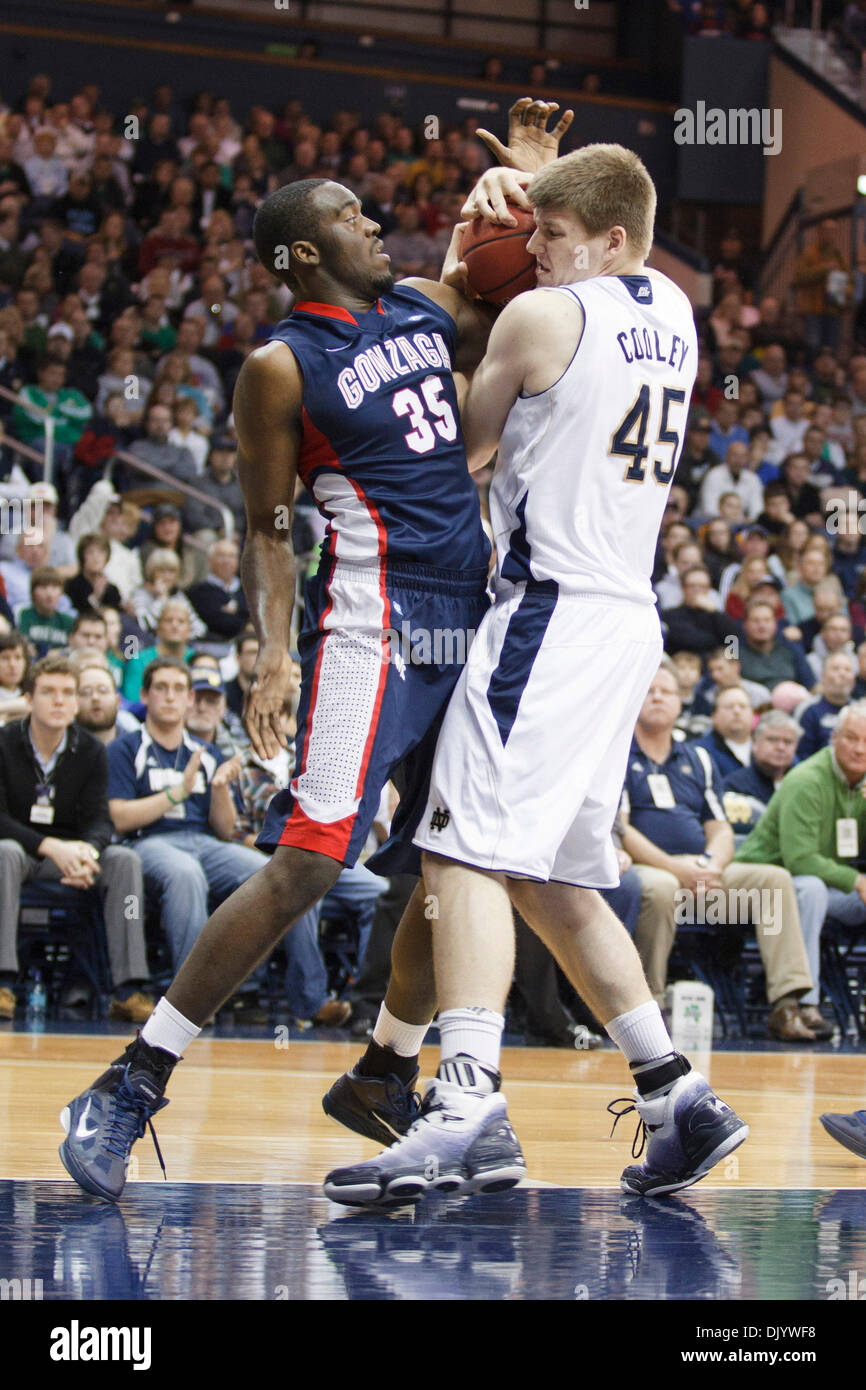 Dec. 11, 2010 - South Bend, Indiana, United States of America - Gonzaga ...