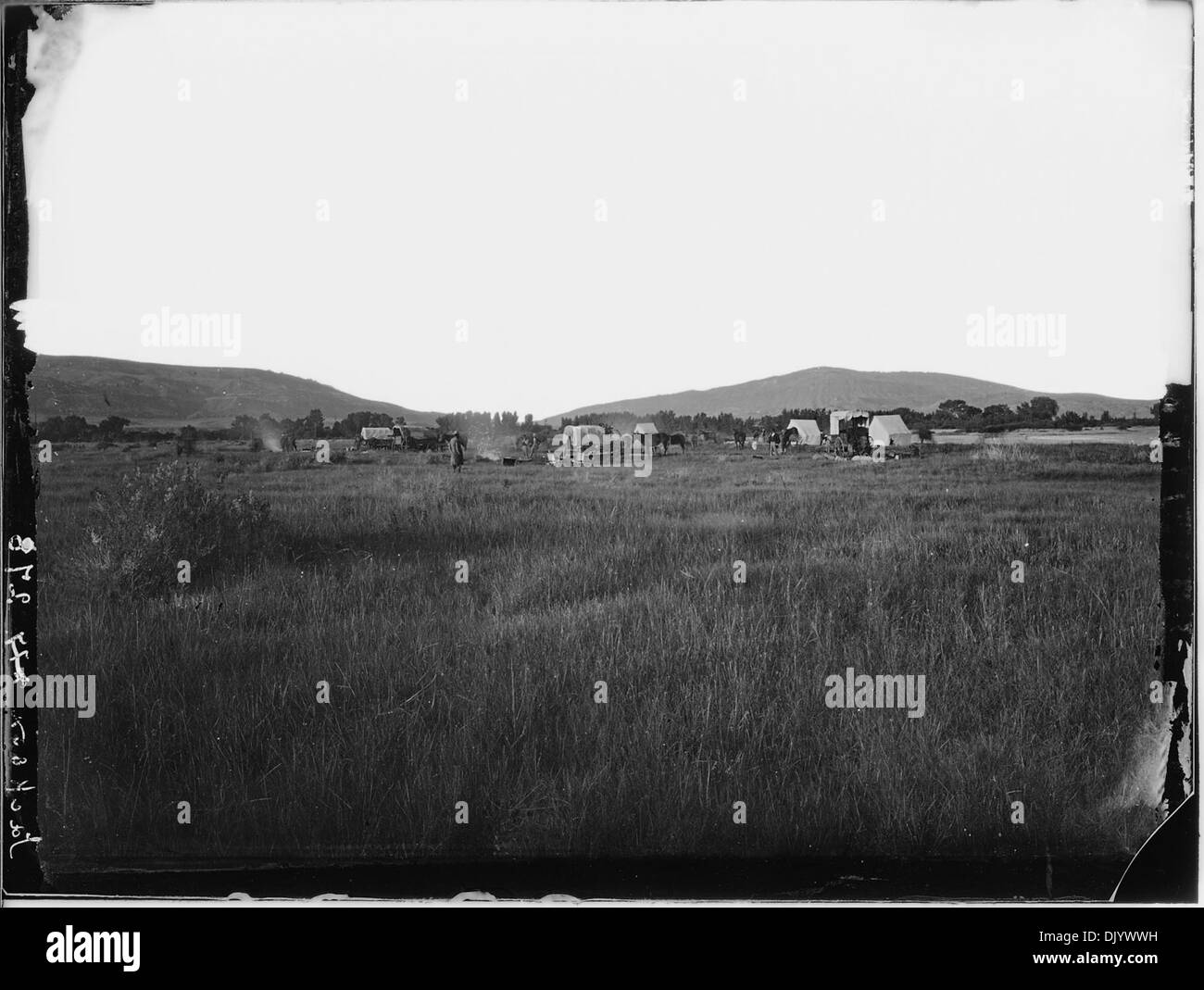Camp at Red Buttes, northwest end of Casper Mountain. Natrona County ...