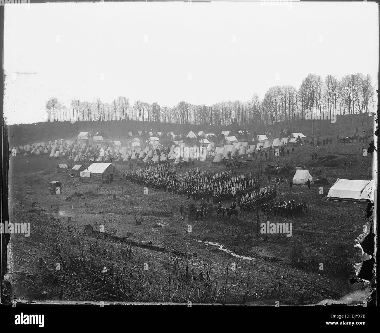 American civil war tents hi-res stock photography and images - Alamy