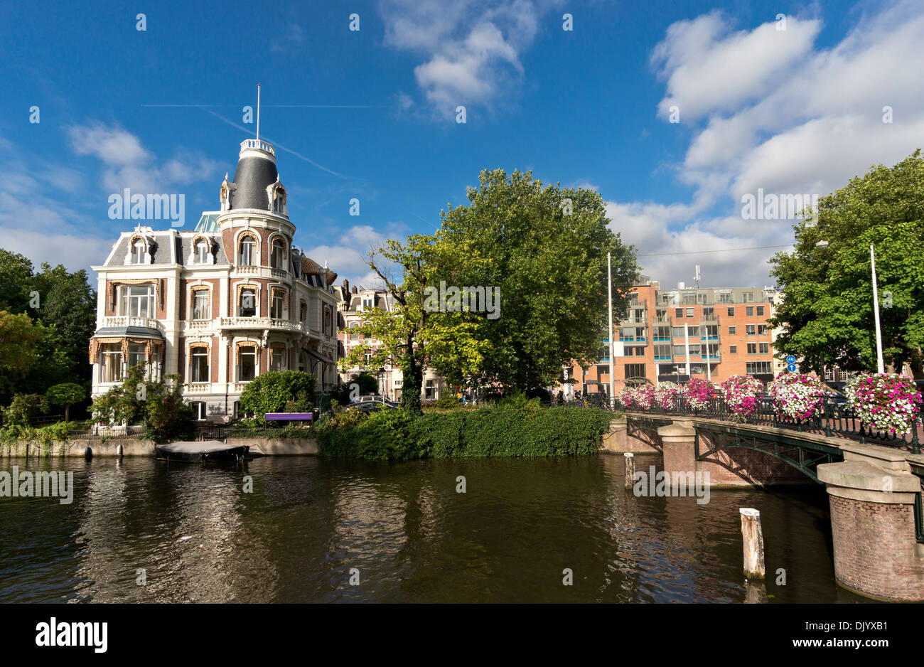 Dutch architecture in Amsterdam, Netherlands Stock Photo - Alamy