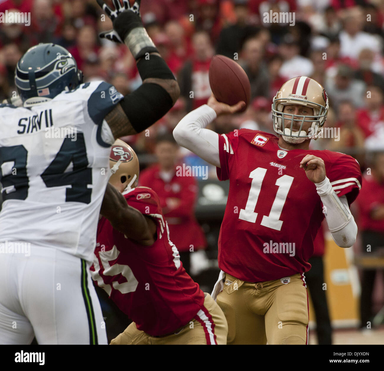 Dec. 12, 2010 - San Francisco, CA, USA - San Francisco 49ers vs Seattle ...