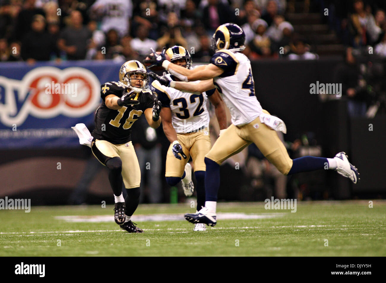 Dec 12, 2010: St. Louis Rams safety Craig Dahl (43) intercepts a pass ...