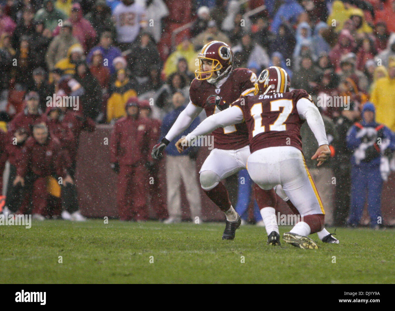 Washington redskins kicker graham gano hi-res stock photography and ...