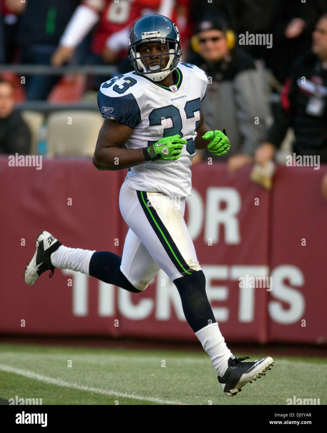 Dec. 12, 2010 - San Francisco, California, U.S. - Seattle Seahawks ...