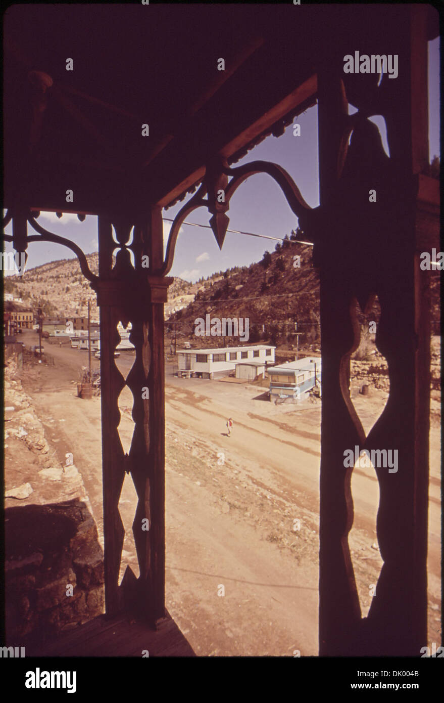 A scenic view of Black Hawk, Colorado, a historic mining town that has ...