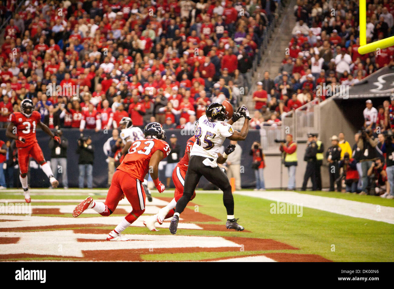 Dec. 14, 2010 - Houston, Texas, United States of America - Ravens WR ...