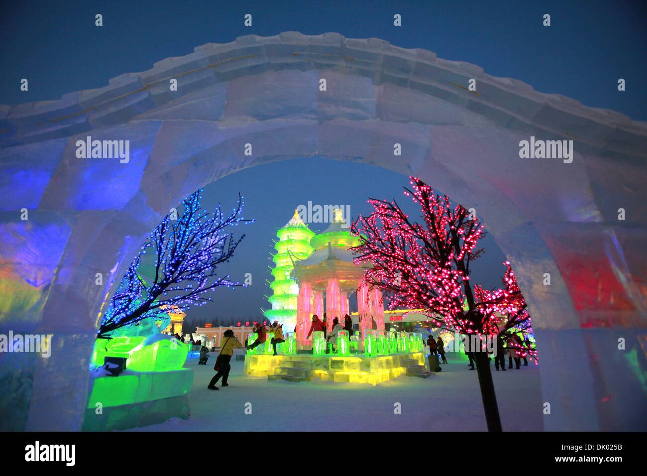 Harbin, HEILONGJIANG PROVINCE, CHINA, . 5th Jan, 2013. The 14th Harbin ...