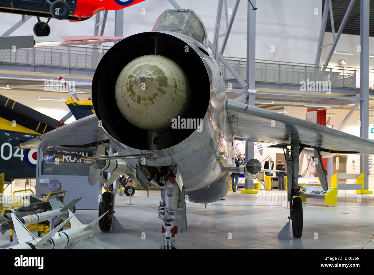 English Electric Lightning F.1 XM135 at the Imperial War Museum Duxford ...