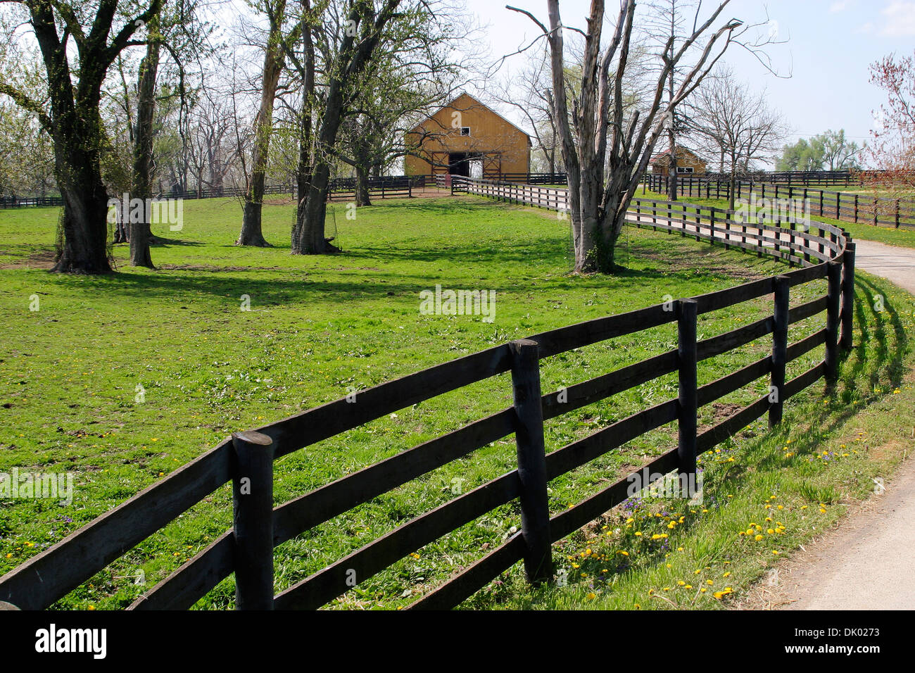 Kentucky usa fences hi-res stock photography and images - Alamy