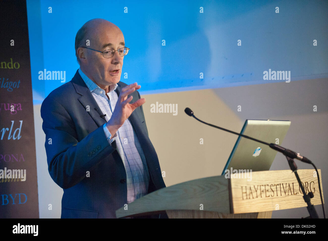 Hay-on-Wye, Wales, UK. 30th November 2013. Historian David Reynolds FBA ...