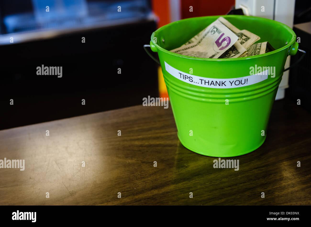 Tips jar hi-res stock photography and images - Alamy