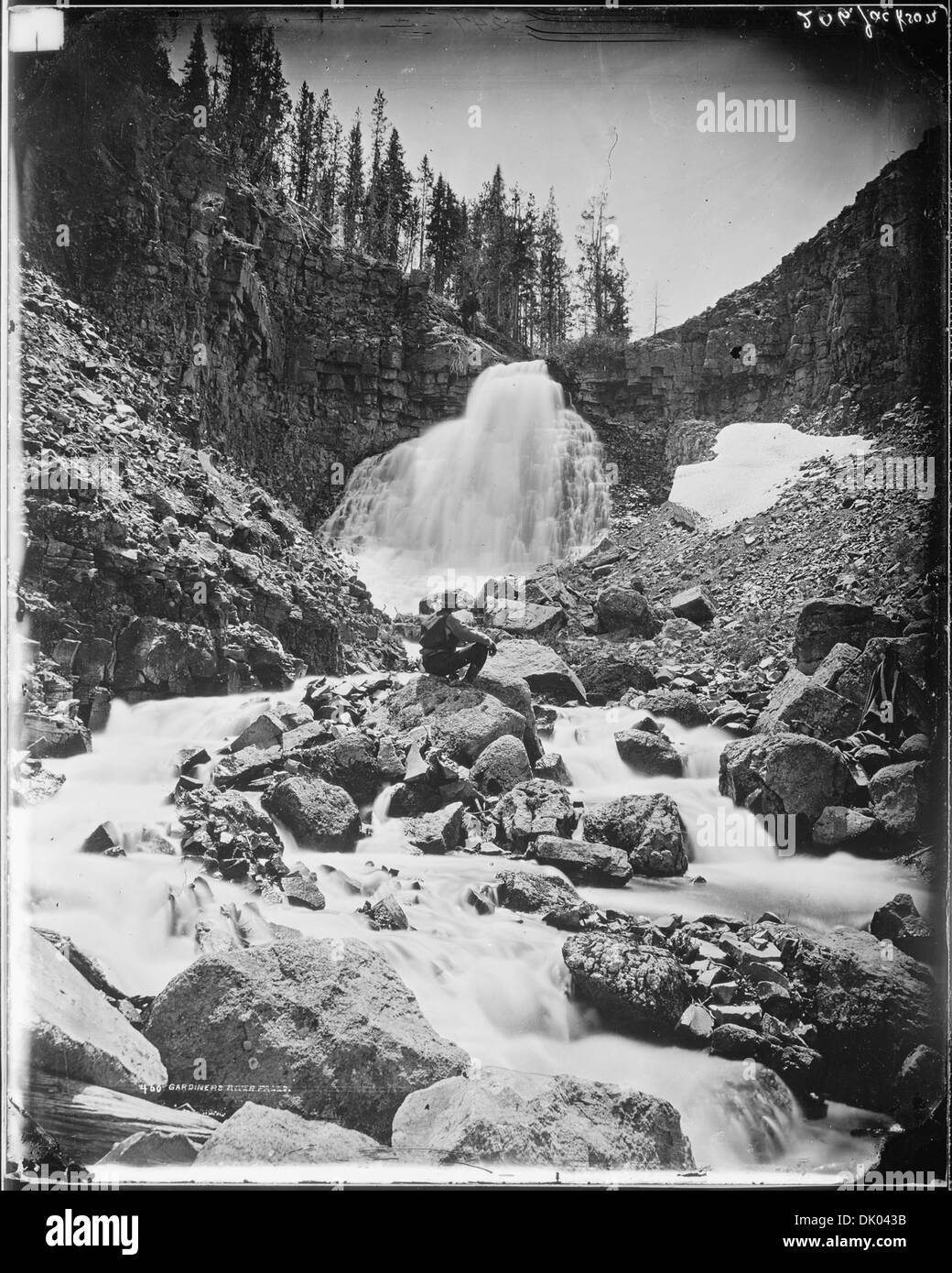 The photo captures the falls at the upper entrance to Golden Gate in ...