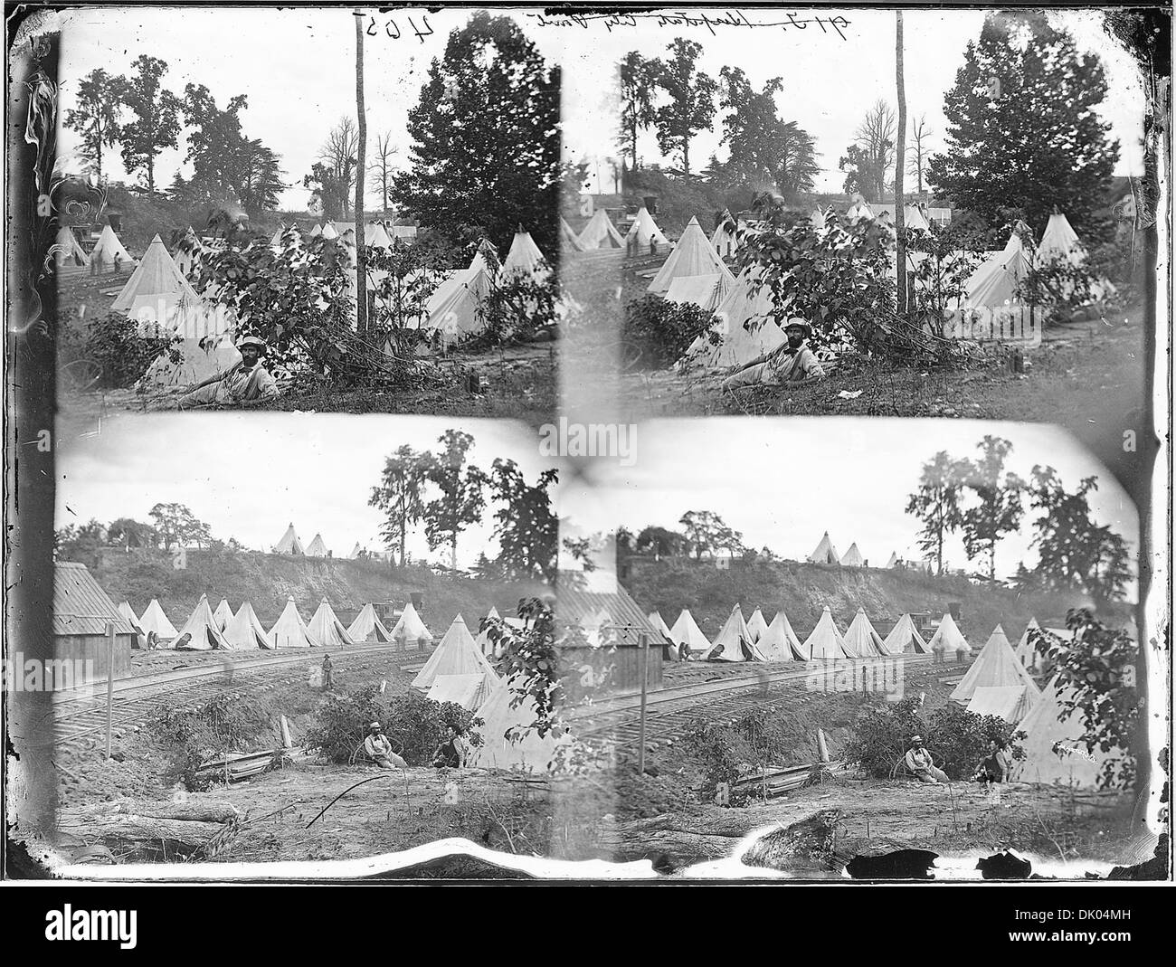 Union army hospital civil war Black and White Stock Photos & Images - Alamy