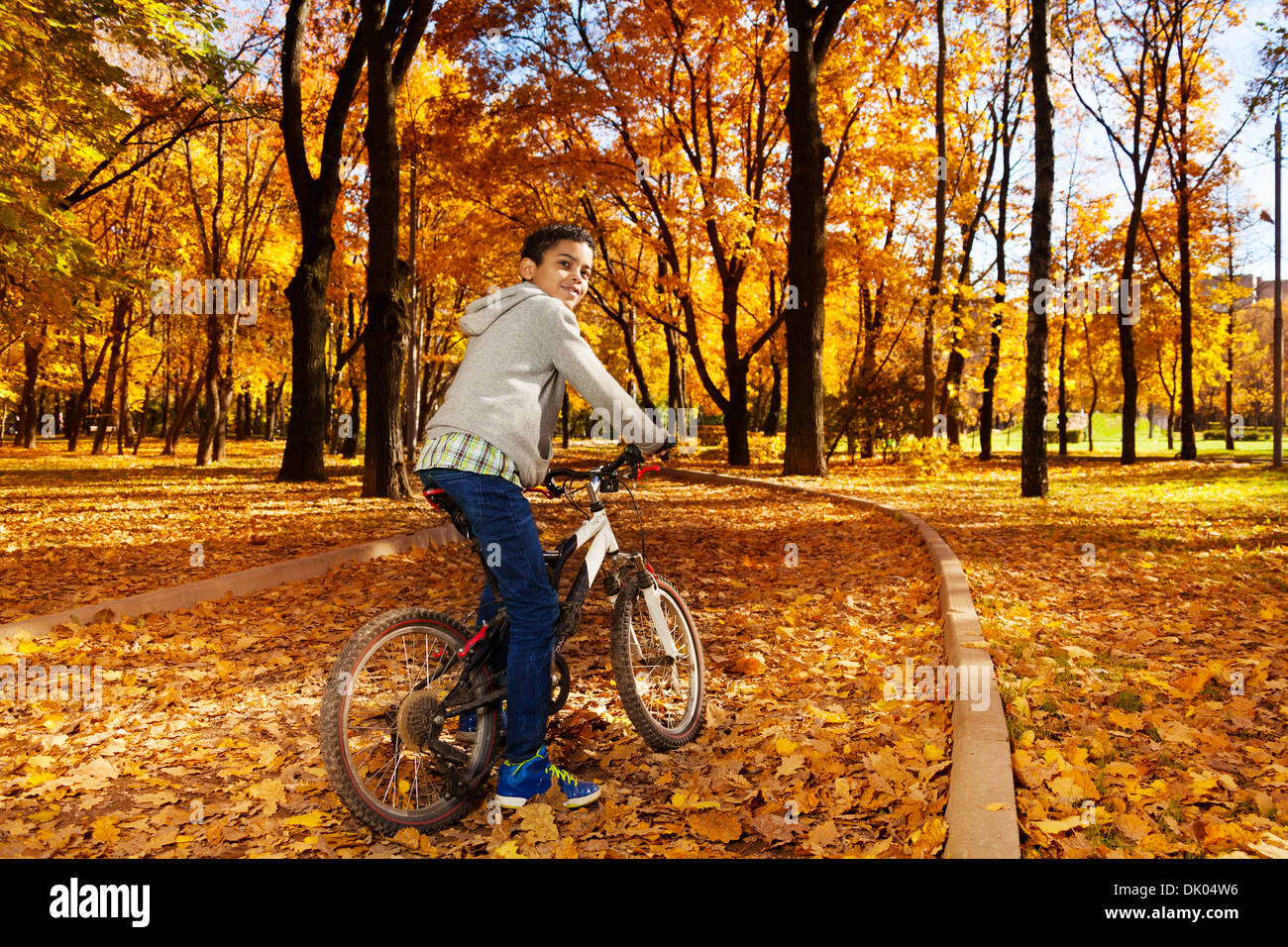 African boy with bicycle hi-res stock photography and images - Alamy