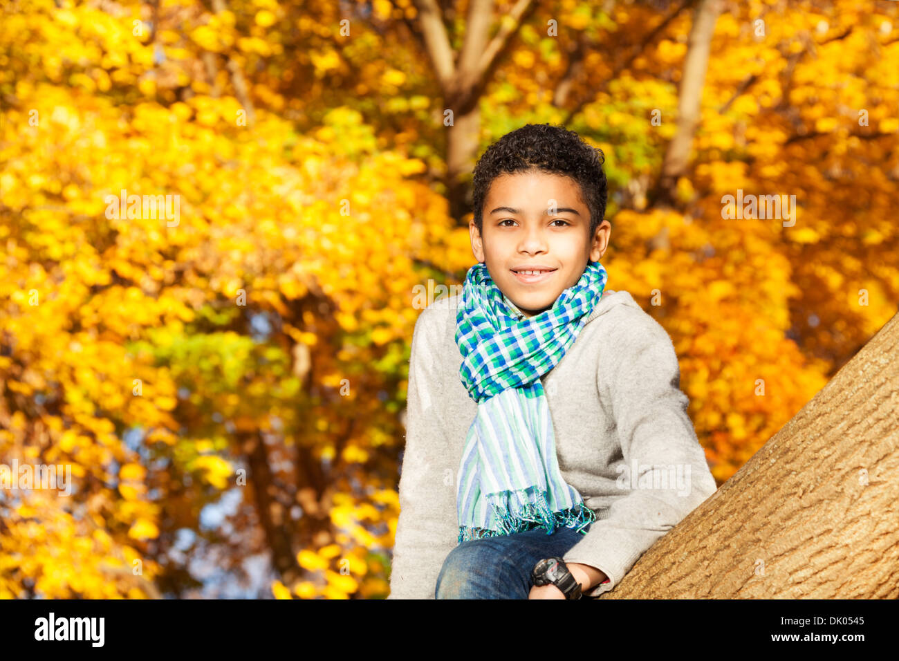 African boy climbing tree hi-res stock photography and images - Alamy