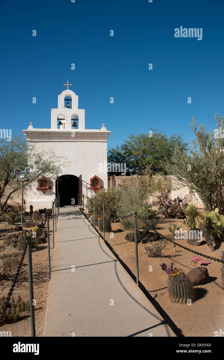 Arizona, Tuscon. Historic Moorish, Byzantine & Mexican style Franciscan ...