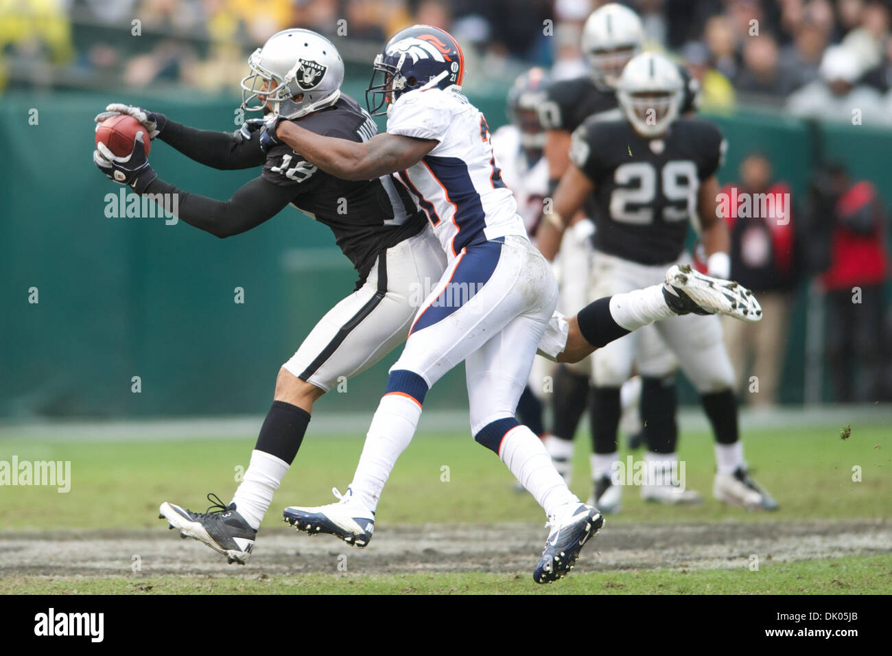 Oakland raiders wide receiver louis murphy hi-res stock photography and ...