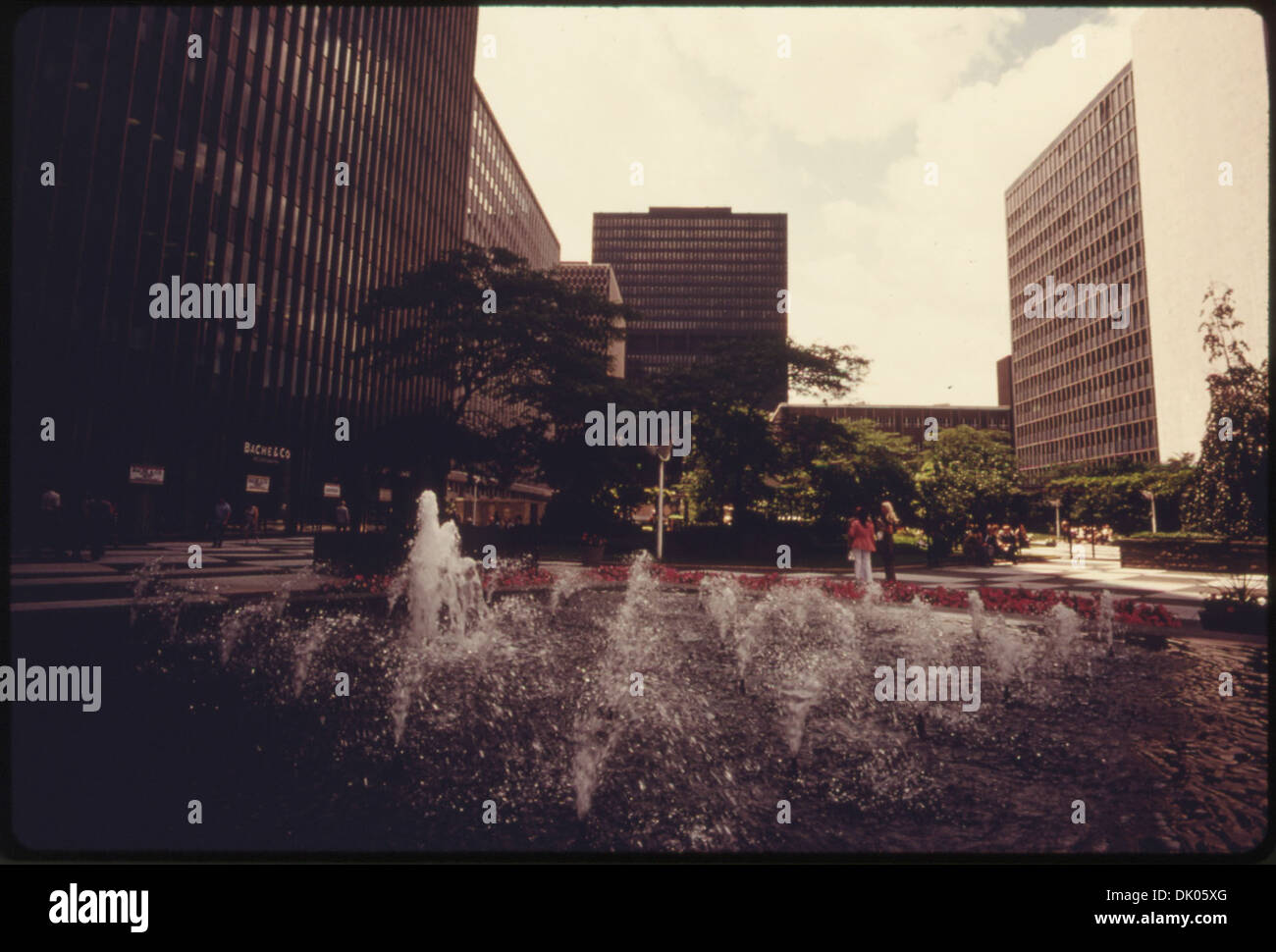 Gateway Center in downtown Pittsburgh, Pennsylvania, was a key focal ...