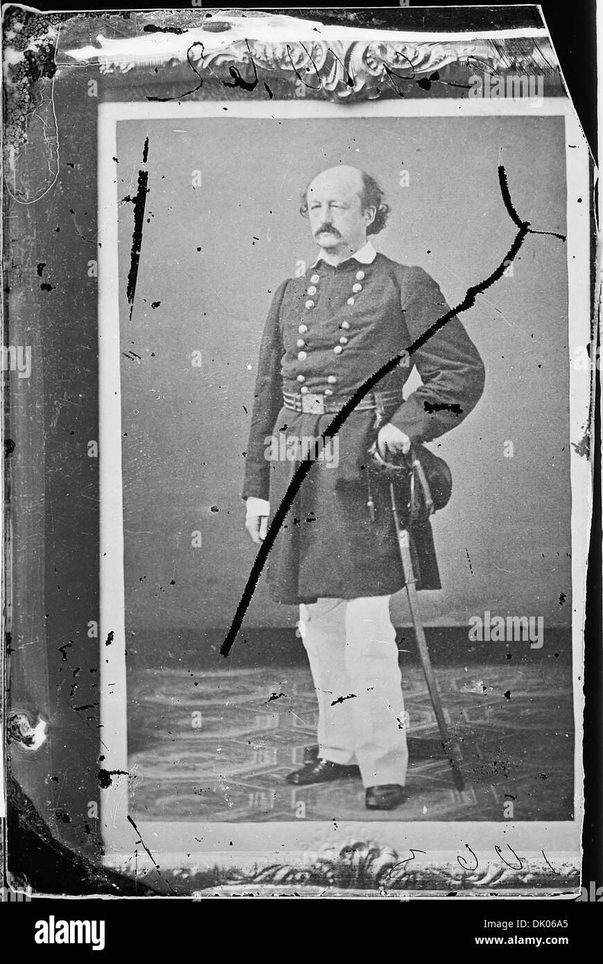 Portrait of General Benjamin F. Butler, a prominent Union leader during ...