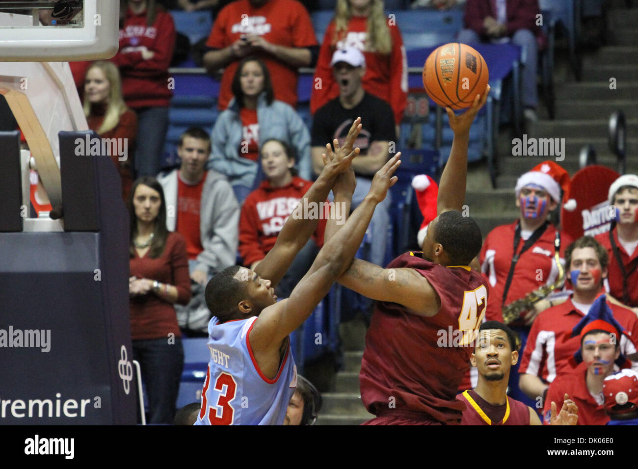 Dec. 20, 2010 - Dayton, Ohio, U.S - Winthrop Eagles forward Charles ...
