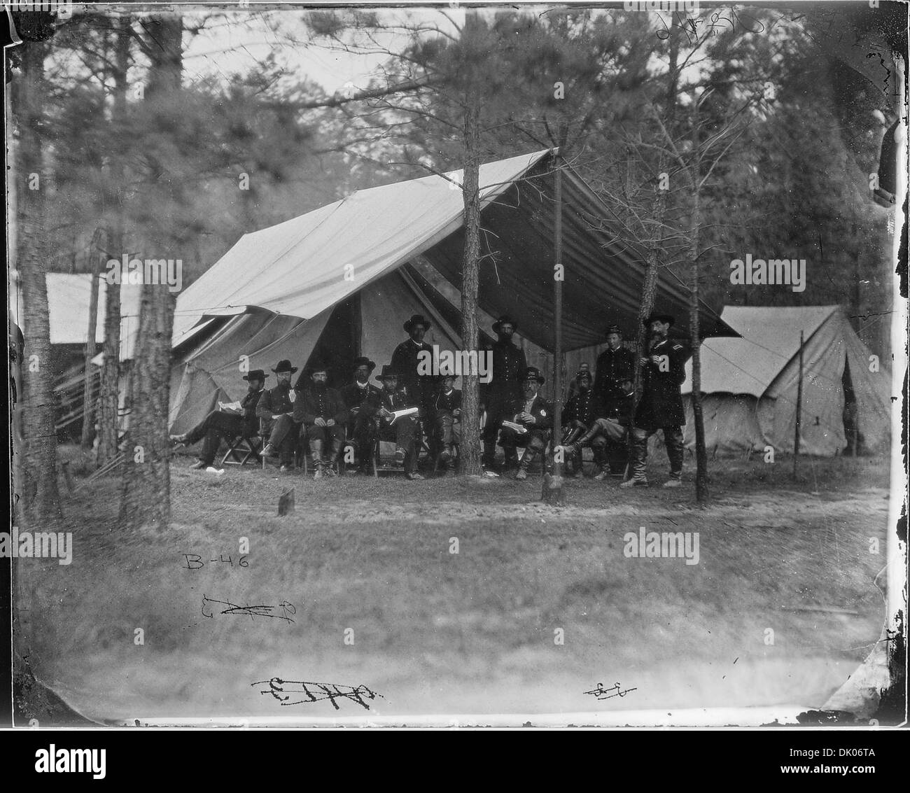 General Ulysses S. Grant and his staff, including Captain Frederick R ...