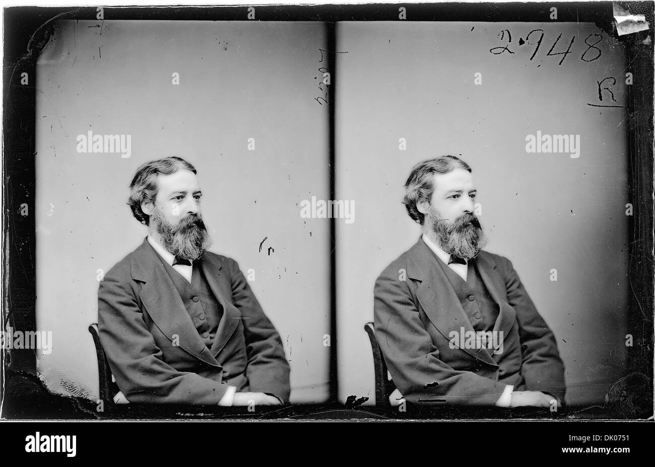 A classic portrait of a gentleman, likely depicting a formal and ...