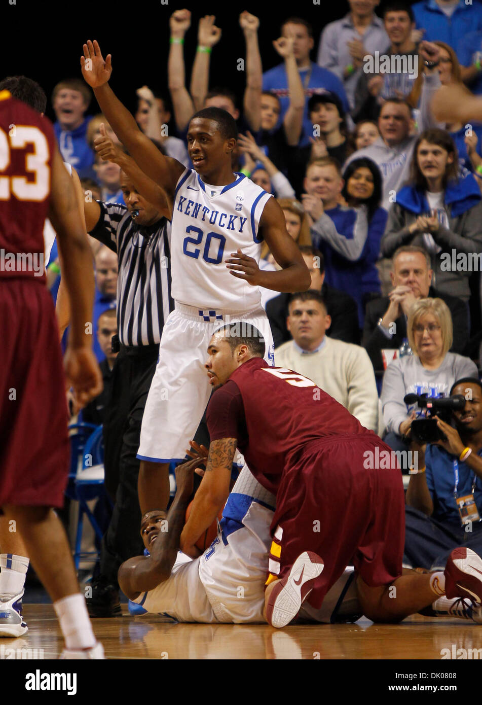 Dec. 22, 2010 - Lexington, Kentucky, USA - Kentucky Wildcats forward ...