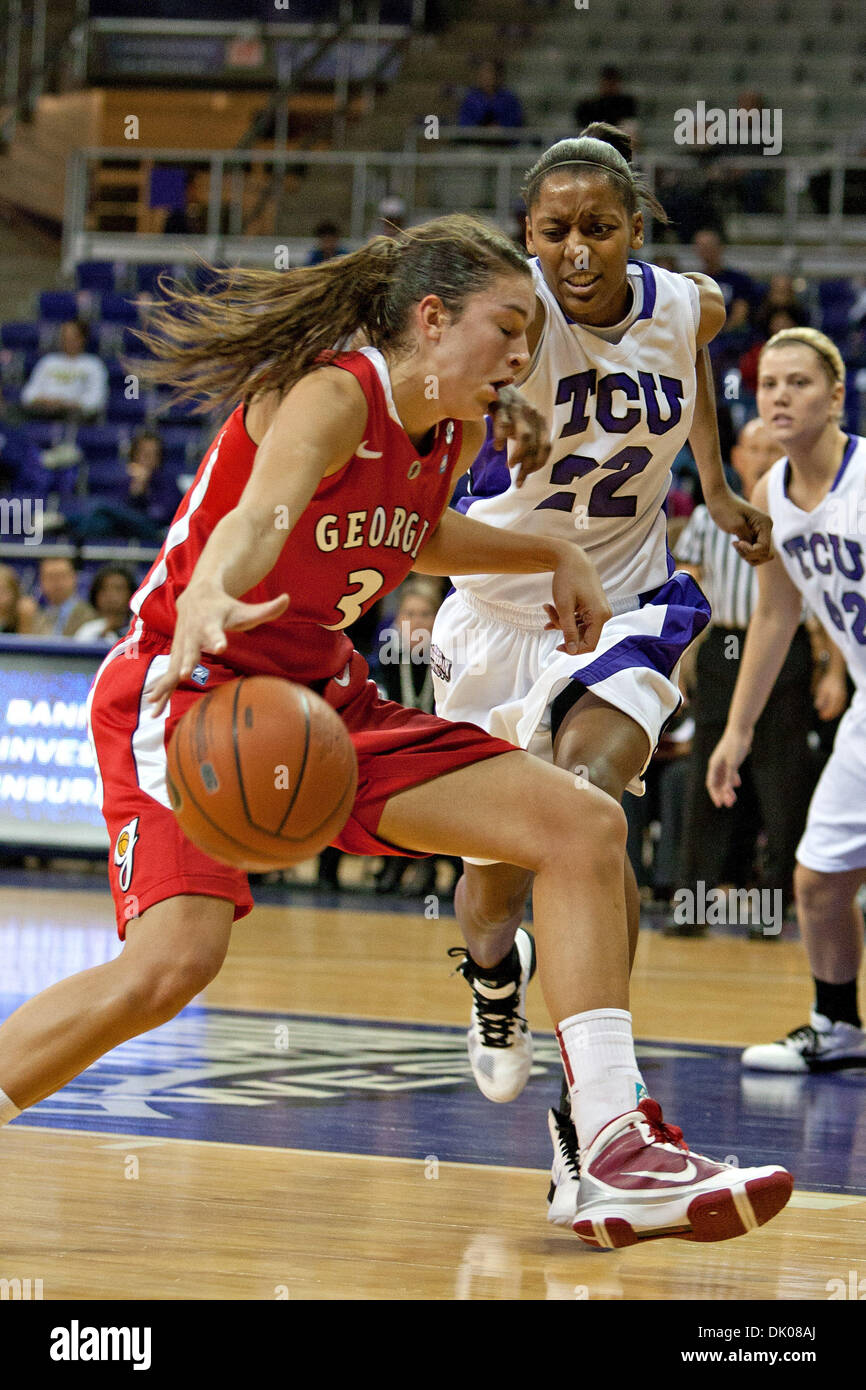 Dec. 22, 2010 - Fort Worth, Texas, United States of America - Georgia ...