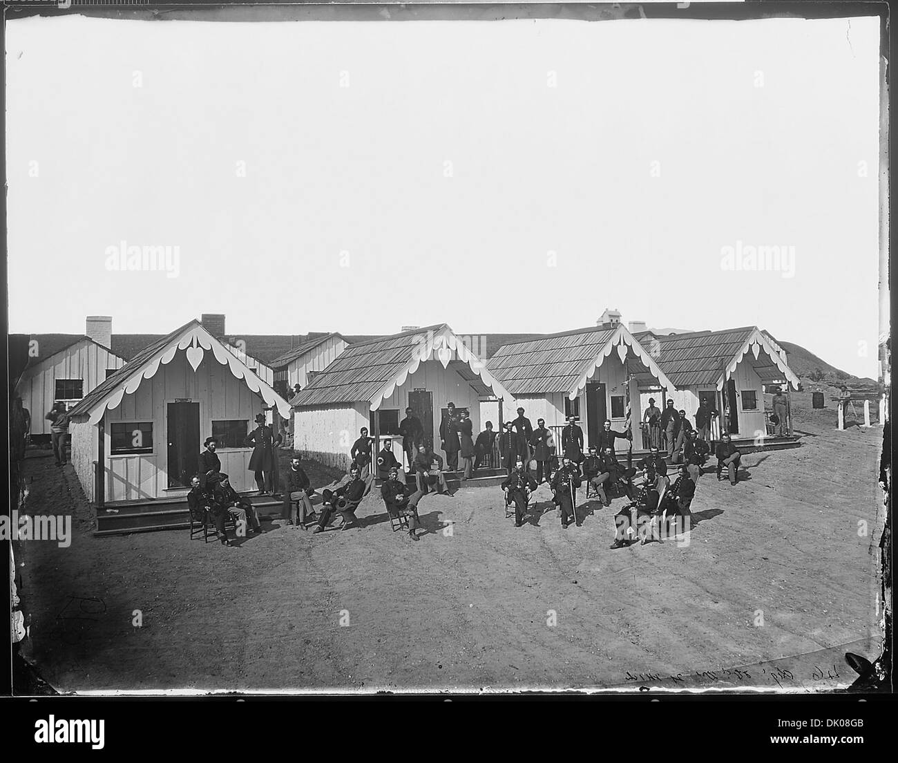 The headquarters of the 21st Michigan Infantry, an important military ...