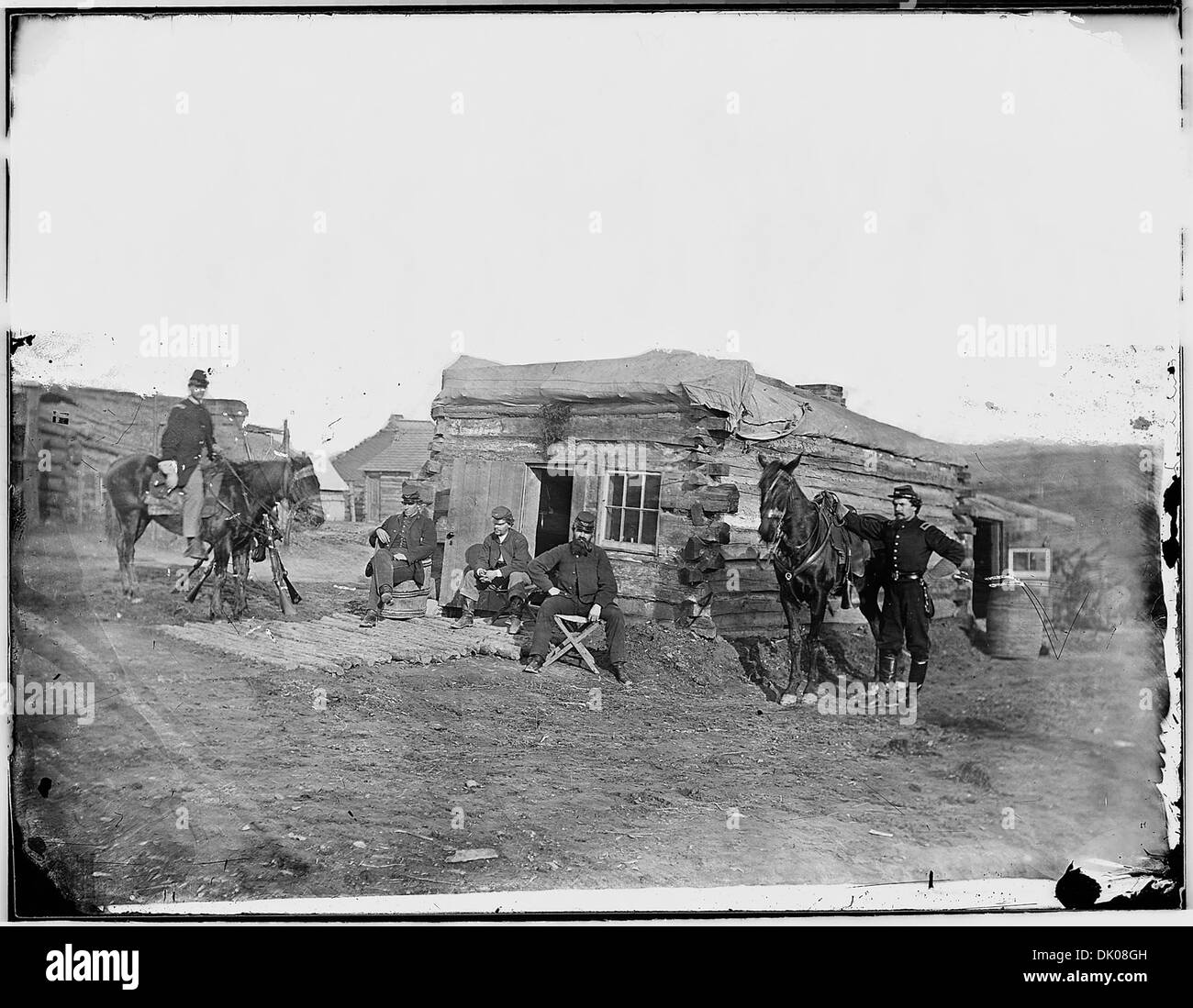 Rhode island regiment civil war Black and White Stock Photos & Images ...