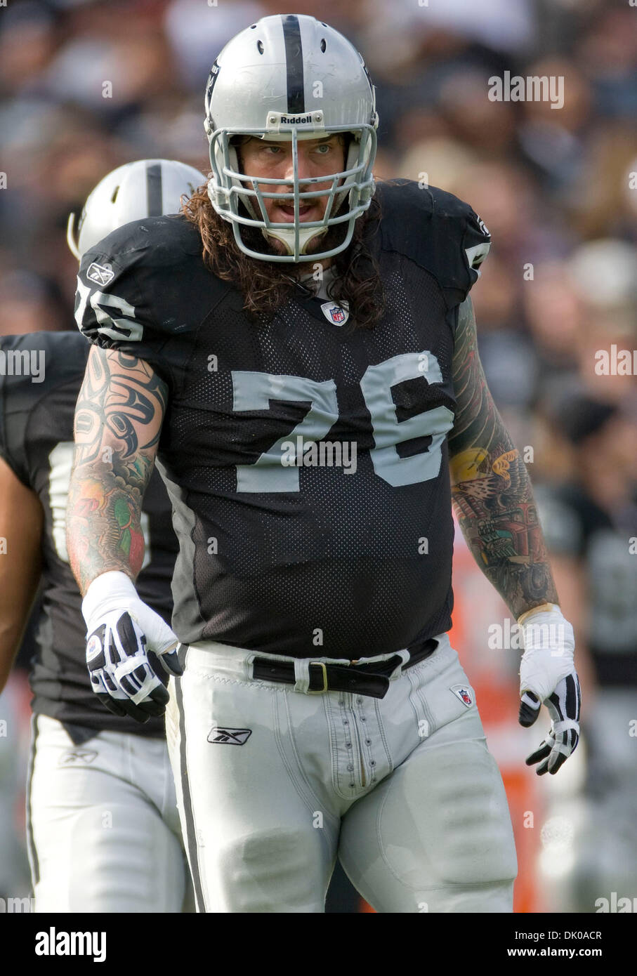 Dec. 26, 2010 - Oakland, California, U.S. - Oakland Raiders guard ...