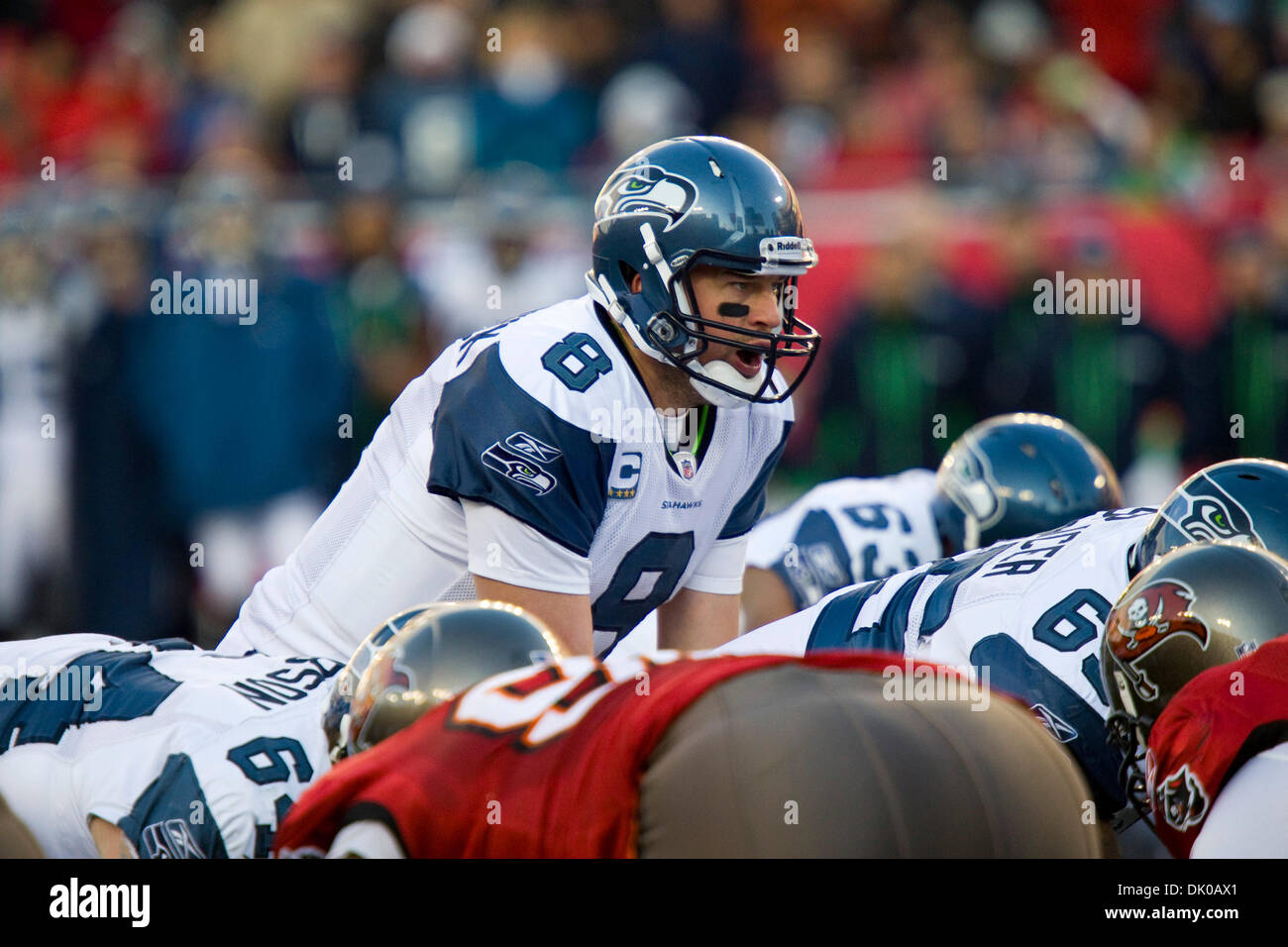 Dec. 26, 2010 - Tampa, Florida, USA - Seattle Seahawks quarterback Matt ...
