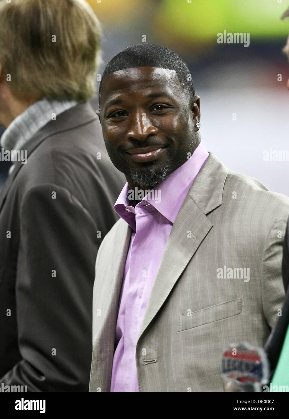 Dec. 29, 2010 - Houston, Texas, U.S - Aaron Glenn was inducted into the ...