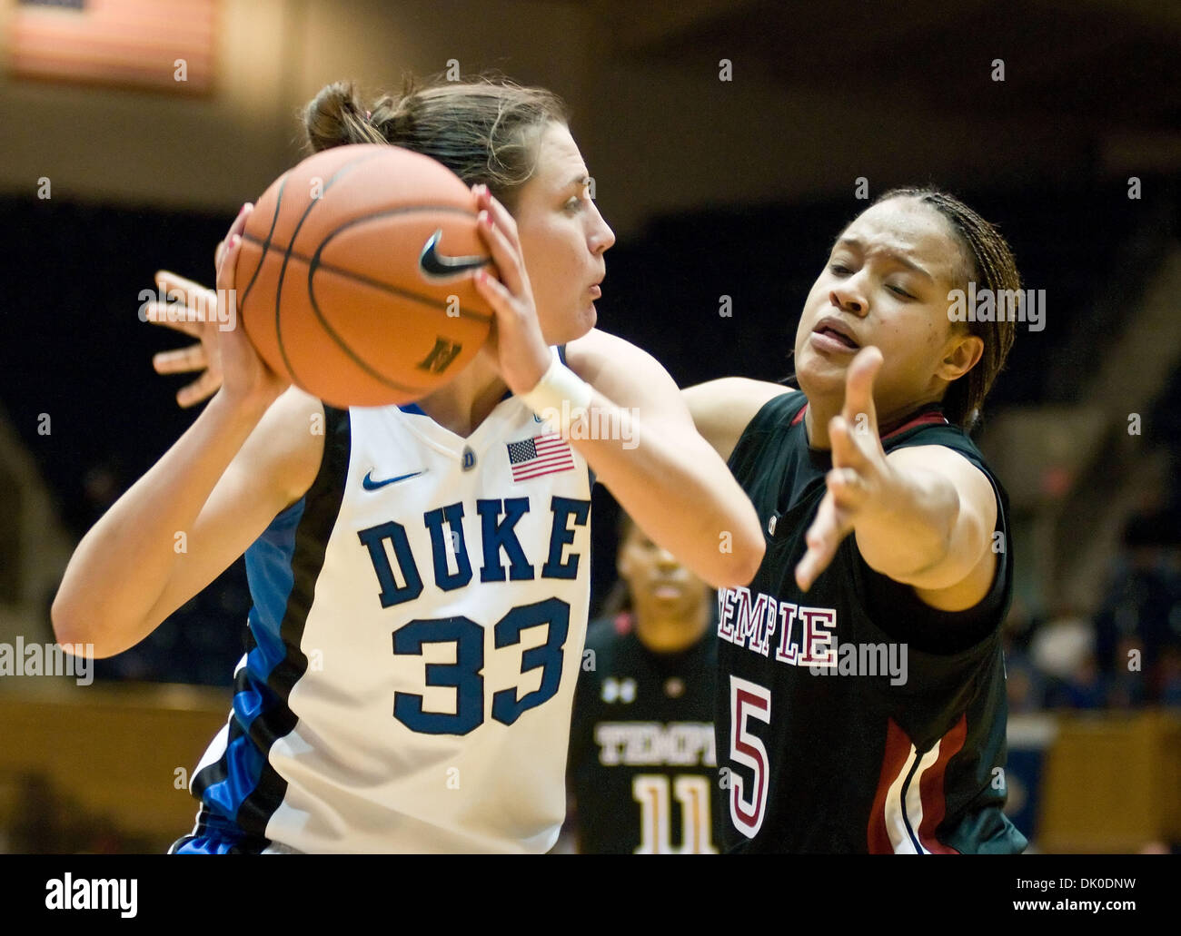 Dec. 30, 2010 - Durham, North Carolina, U.S - Temple forward Kristen ...