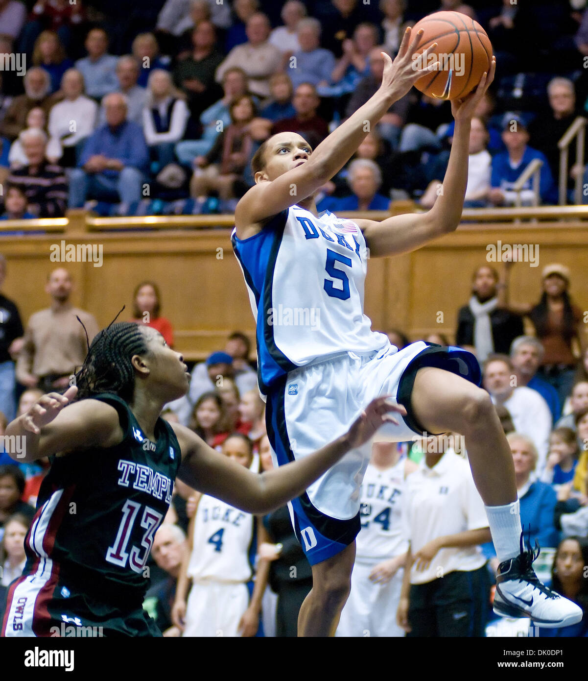 Dec. 30, 2010 - Durham, North Carolina, U.S - Duke guard Jasmine Thomas ...