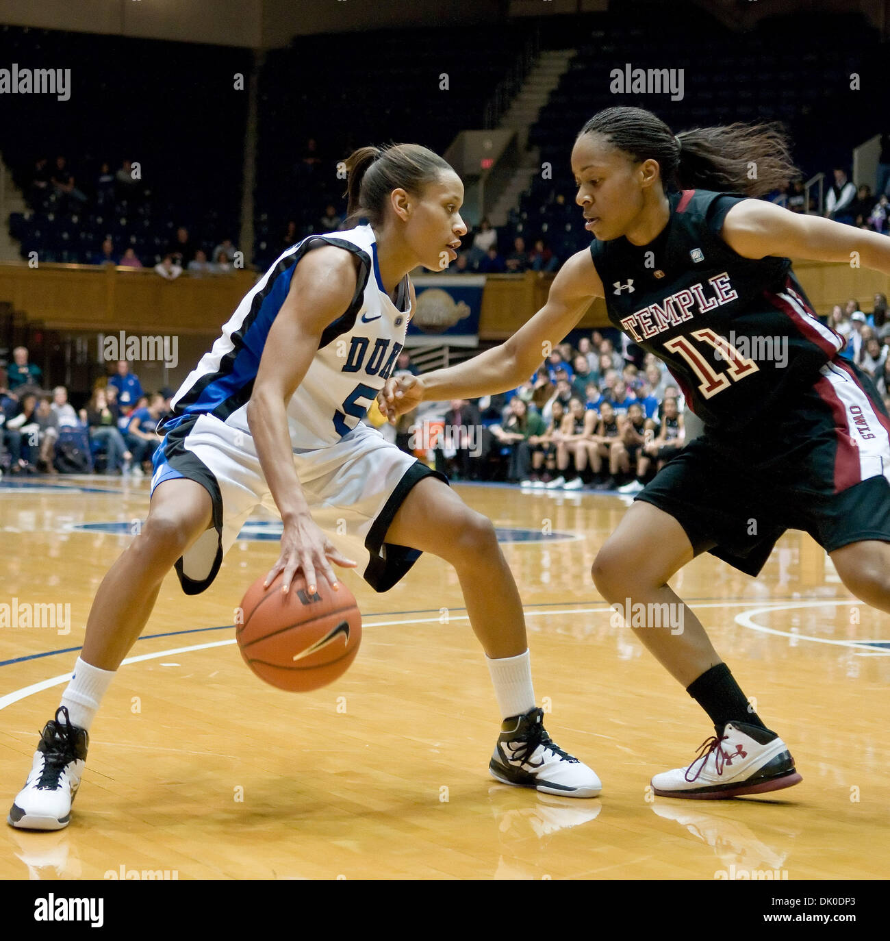 Dec. 30, 2010 - Durham, North Carolina, U.S - Duke guard Jasmine Thomas ...