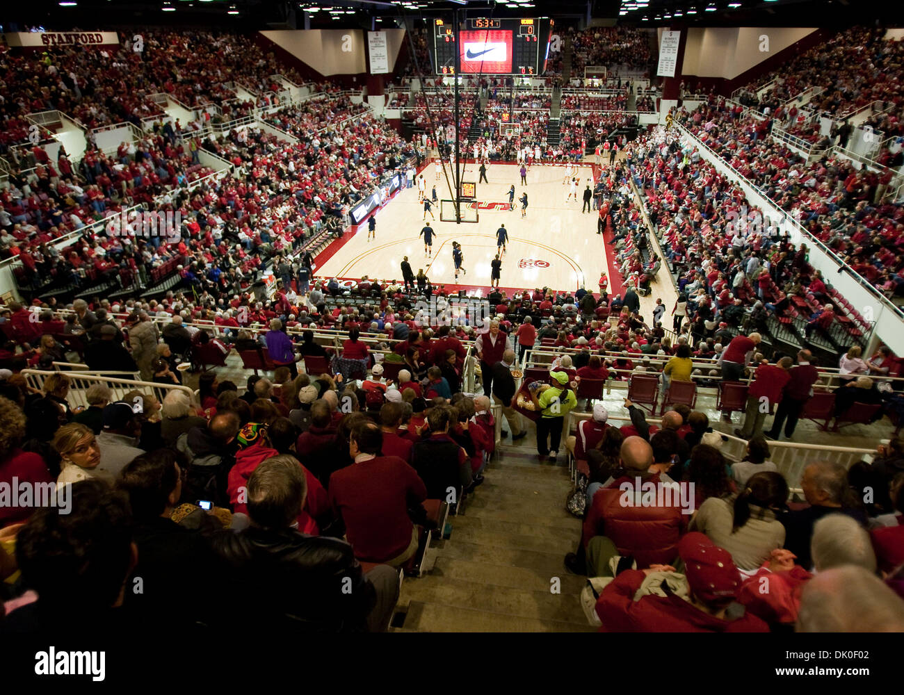 Dec. 30, 2010 - Stanford, California, U.S - A sold out crowd at Maples ...